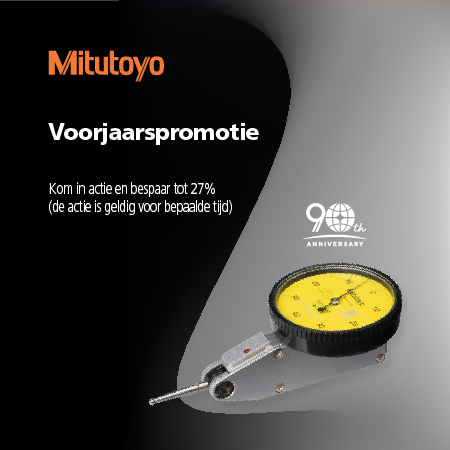 Welkom bij Mitutoyo Nederland, België en Denemarken